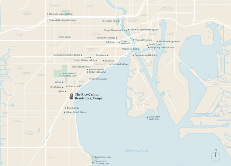 Location - The Ritz-Carlton Residences Tampa